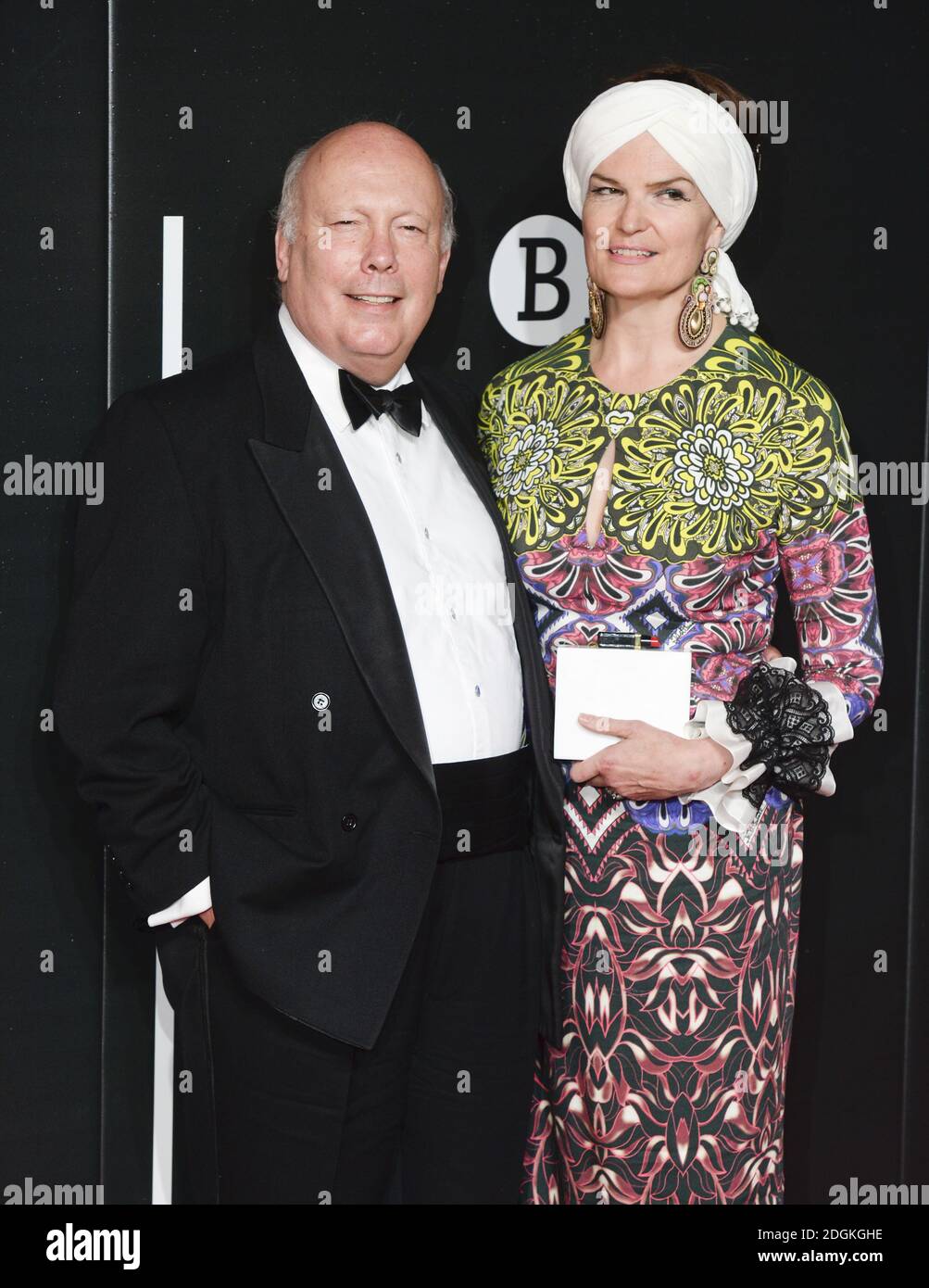 Julian Fellowes and Emma Joy Kitchener attend the BFI Luminous Gala ...