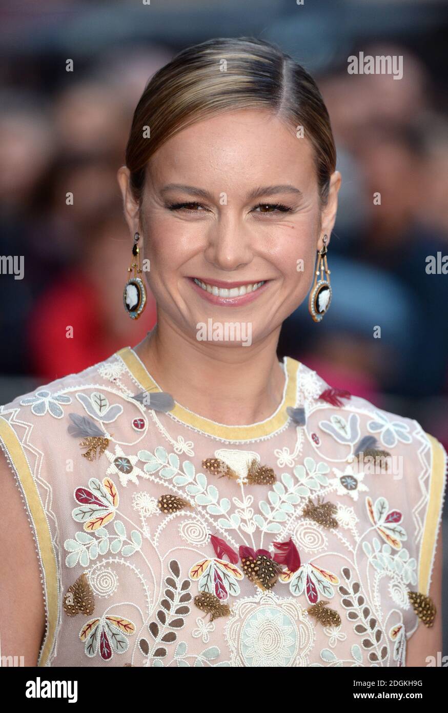 Brie Larson arriving at the BFI London Film Festival Gala Premiere of ...