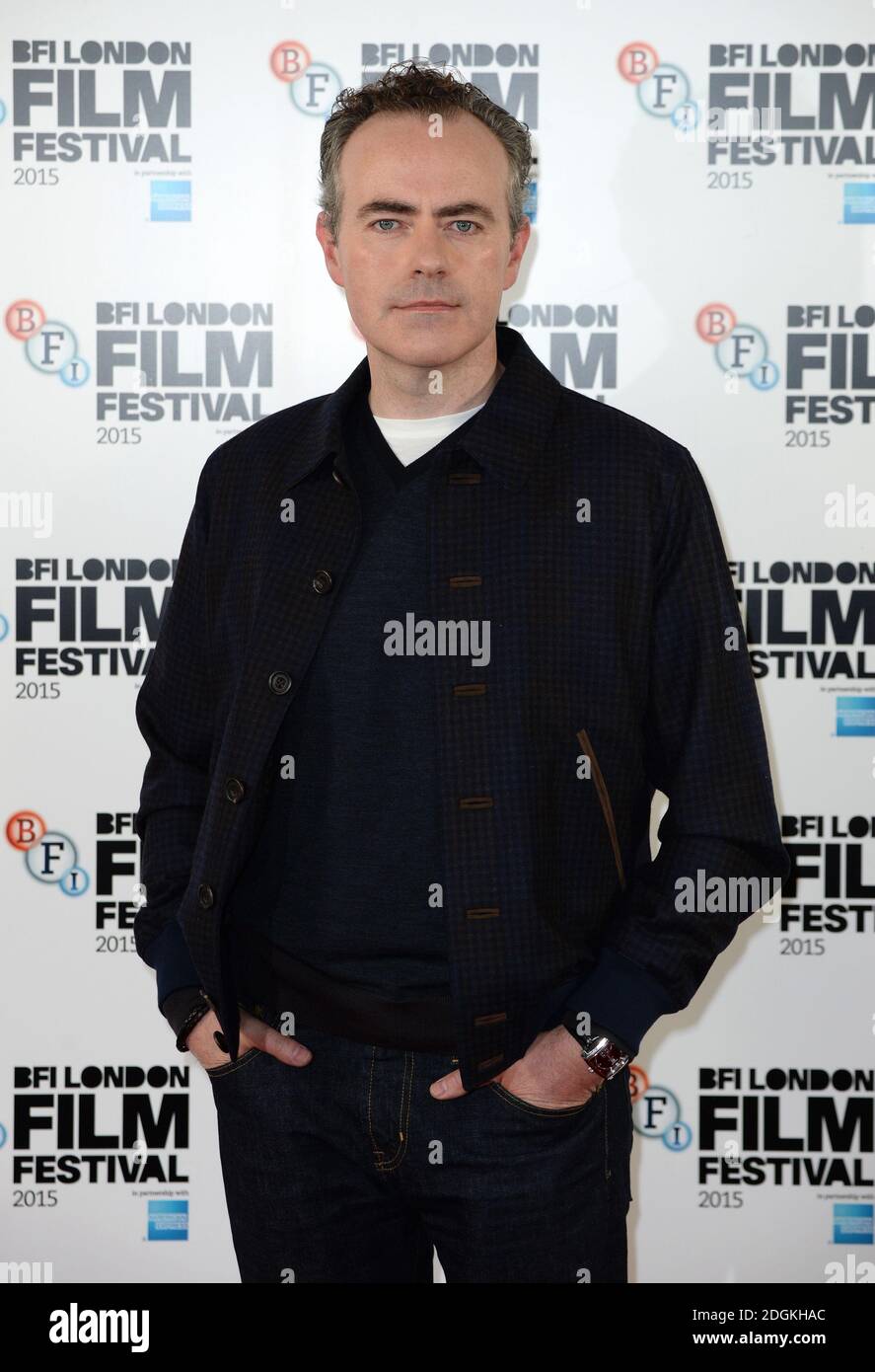 John Crowley at the BFI London Film Festival photocall for Brooklyn ...
