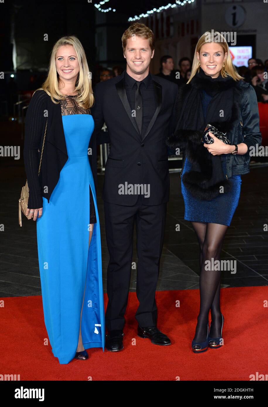 Holly Branson, Sam Branson and wife Isabella arriving at the BFI London ...