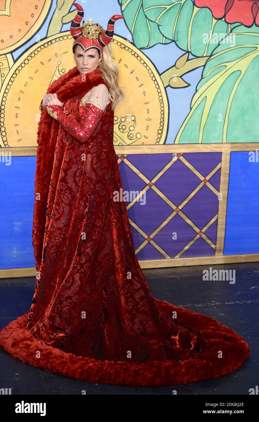 Katie Price stars as The Wicked Fairy in the Sleeping Beauty Pantomime ...