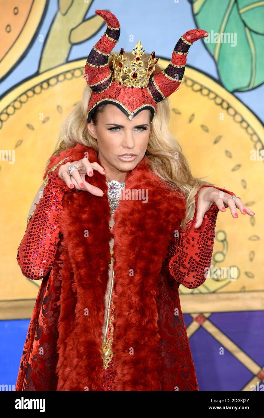 Katie Price stars as The Wicked Fairy in the Sleeping Beauty Pantomime ...