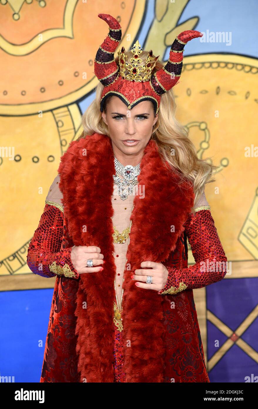 Katie Price stars as The Wicked Fairy in the Sleeping Beauty Pantomime ...