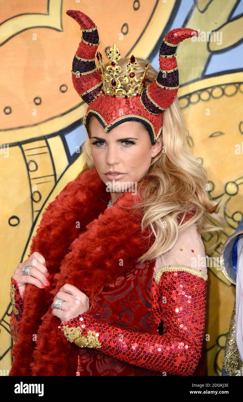Katie Price stars as The Wicked Fairy in the Sleeping Beauty Pantomime ...