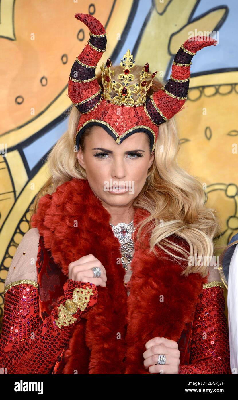 Katie Price stars as The Wicked Fairy in the Sleeping Beauty Pantomime ...