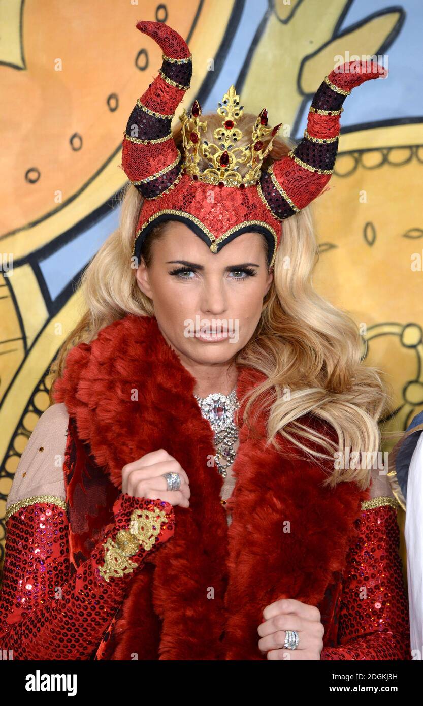 Katie Price stars as The Wicked Fairy in the Sleeping Beauty Pantomime ...