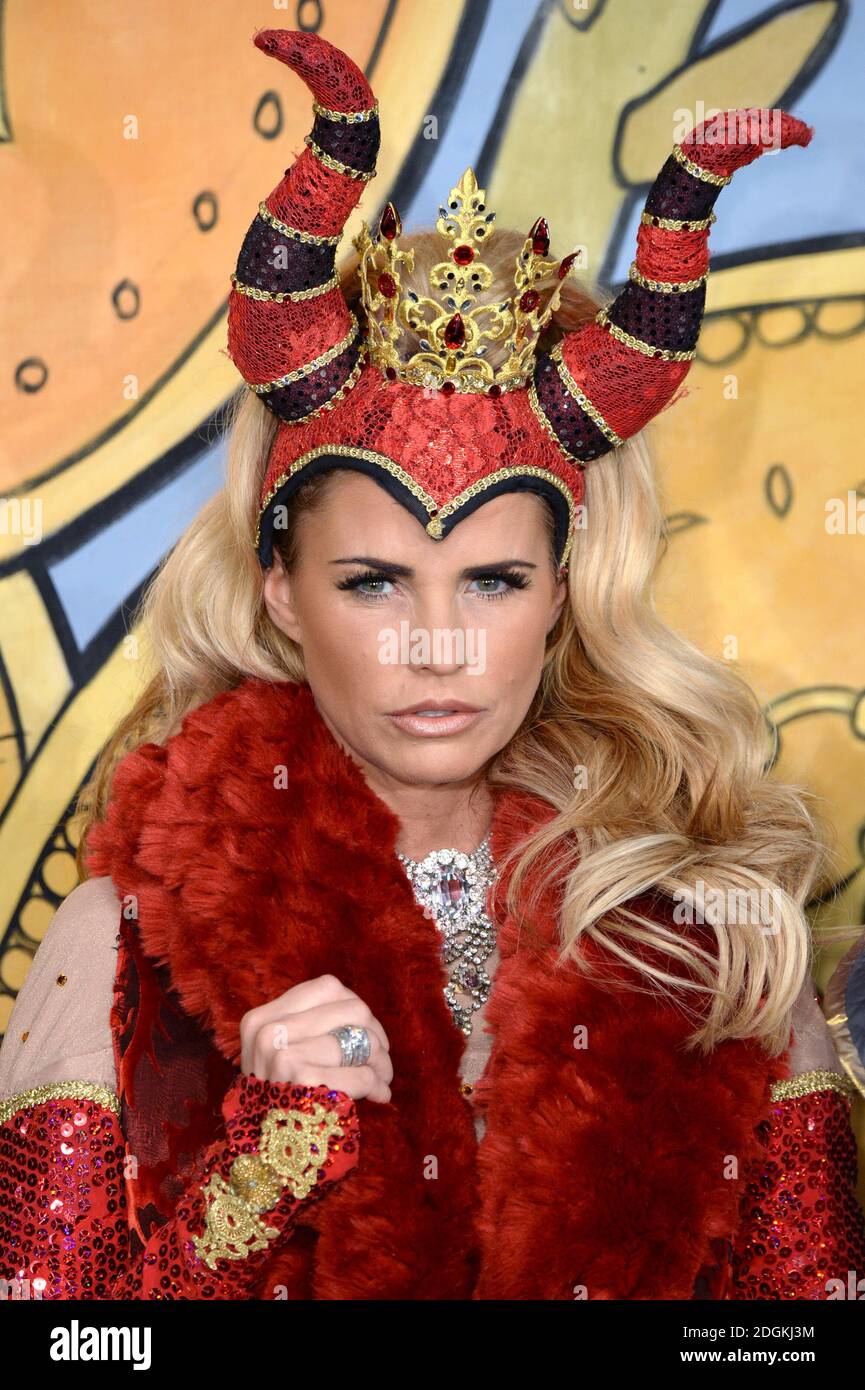 Katie Price stars as The Wicked Fairy in the Sleeping Beauty Pantomime ...