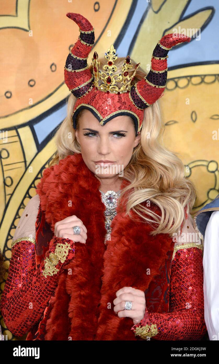Katie Price stars as The Wicked Fairy in the Sleeping Beauty Pantomime ...
