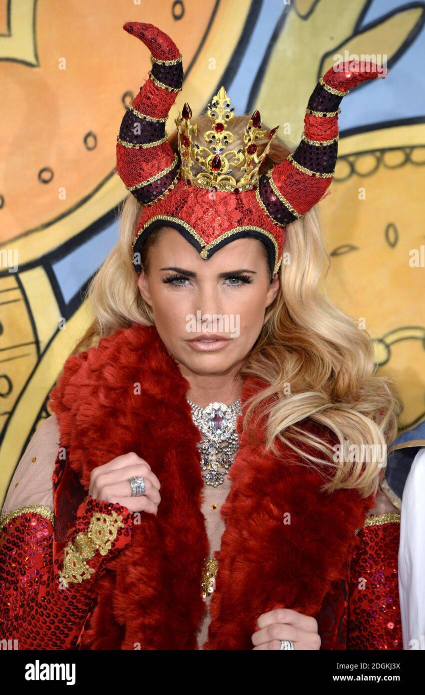 Katie Price stars as The Wicked Fairy in the Sleeping Beauty Pantomime ...