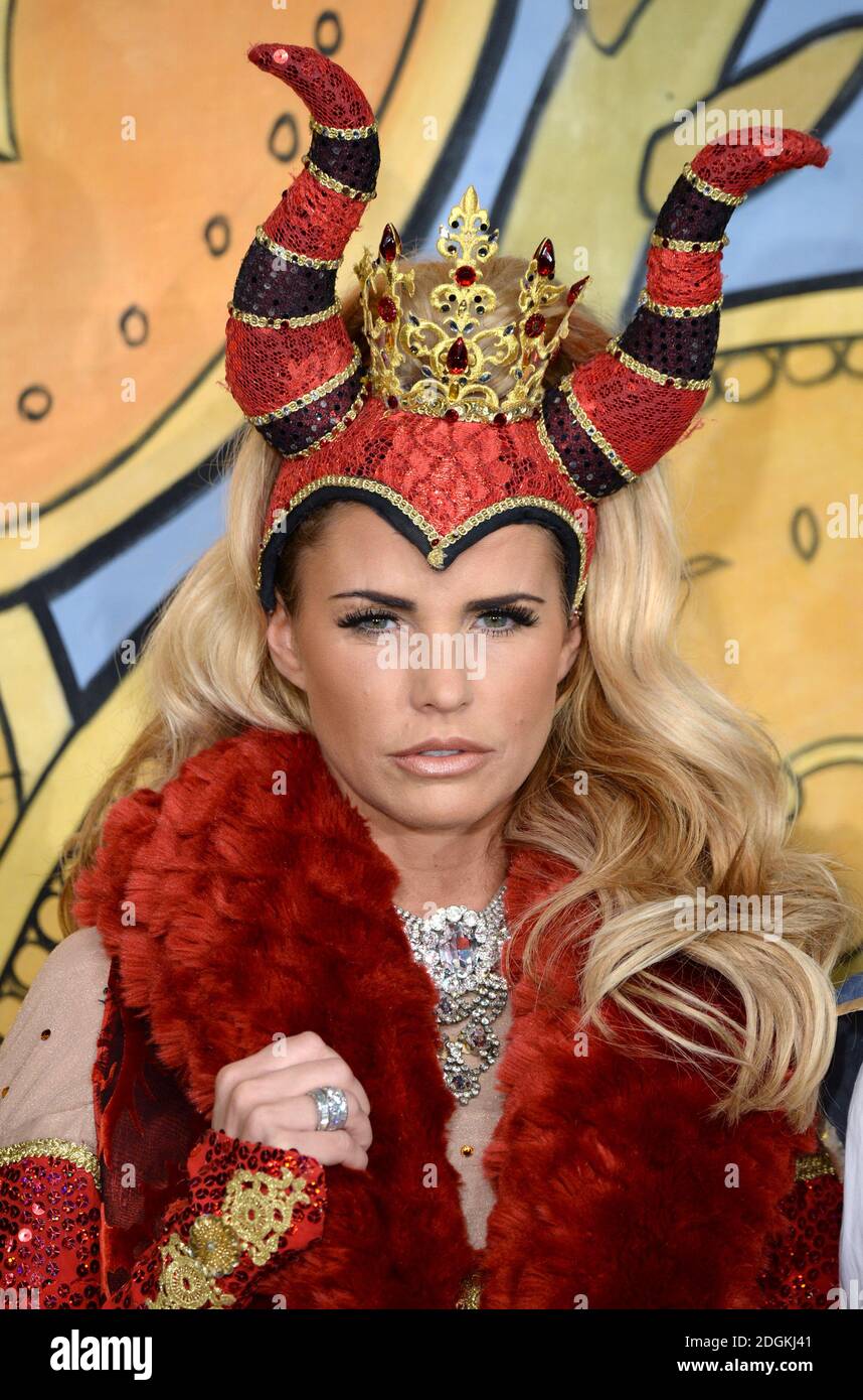 Katie Price stars as The Wicked Fairy in the Sleeping Beauty Pantomime ...
