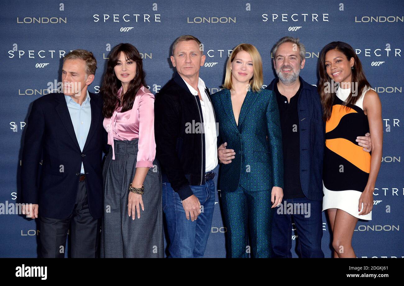 Christoph Waltz, Monica Bellucci, Daniel Craig, Lea Seydoux, Sam Mendes ...