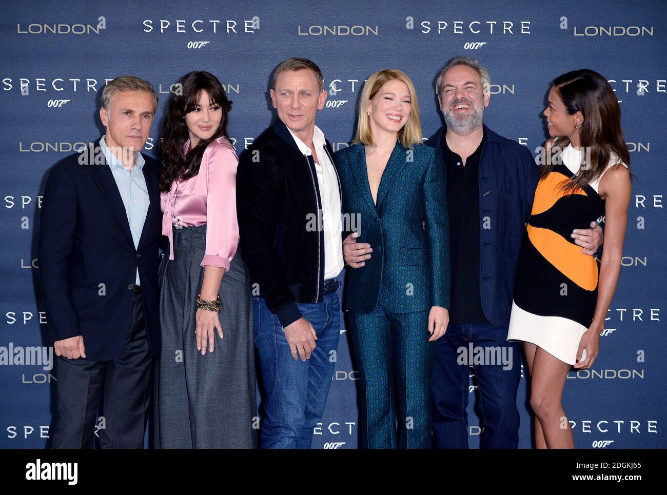Christoph Waltz, Monica Bellucci, Daniel Craig, Lea Seydoux, Sam Mendes ...