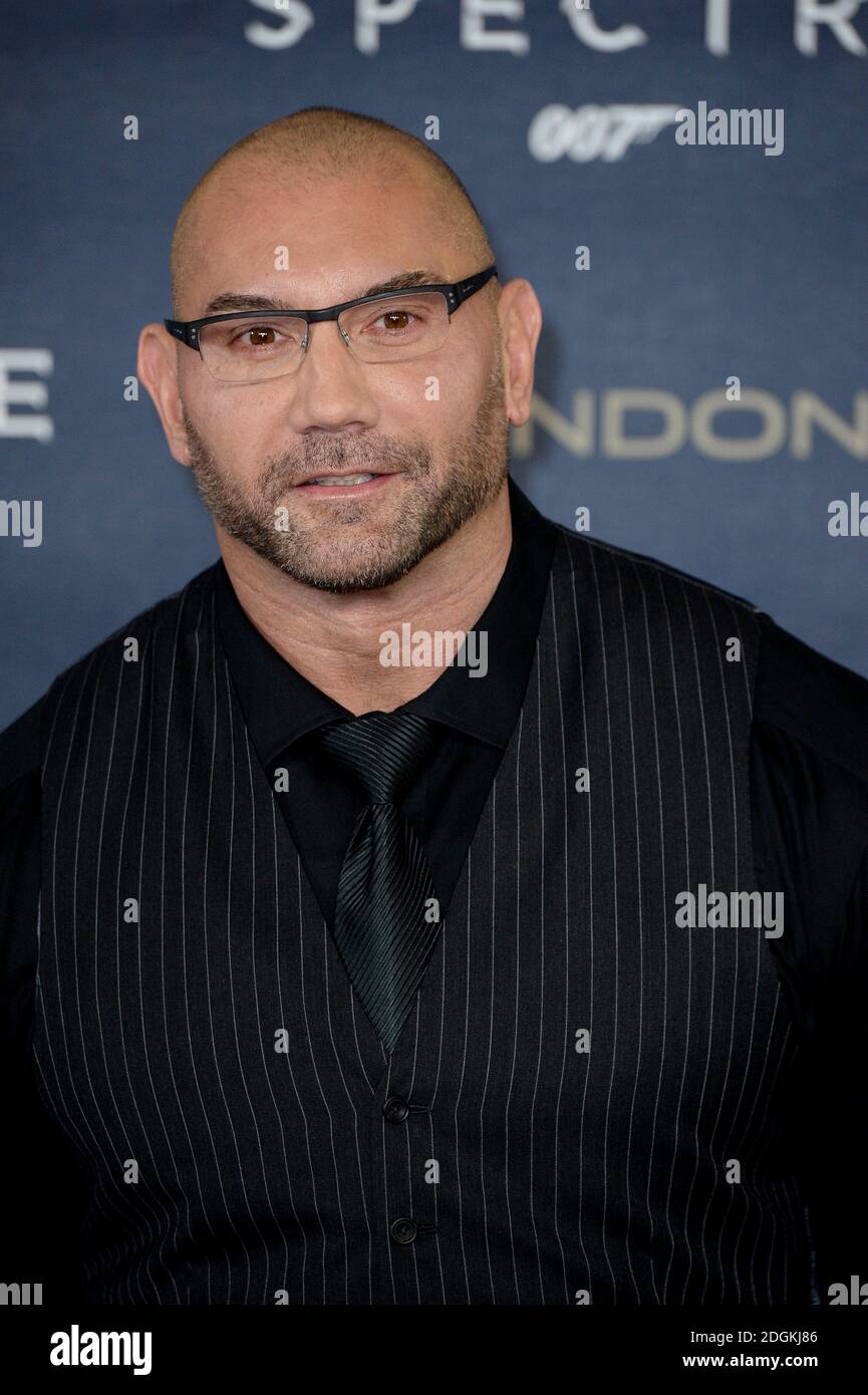 Dave Bautista attending the Spectre photocall, held at the Corinthia ...