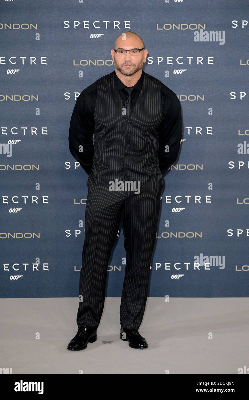 Dave Bautista attending the Spectre photocall, held at the Corinthia ...