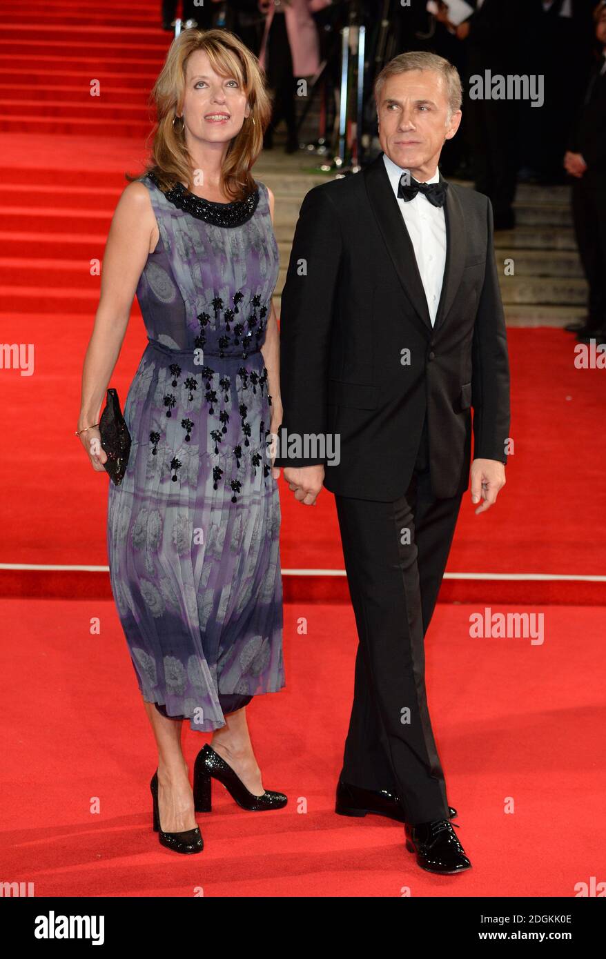 Judith Holste and Christoph Waltz attending the World Premiere of ...