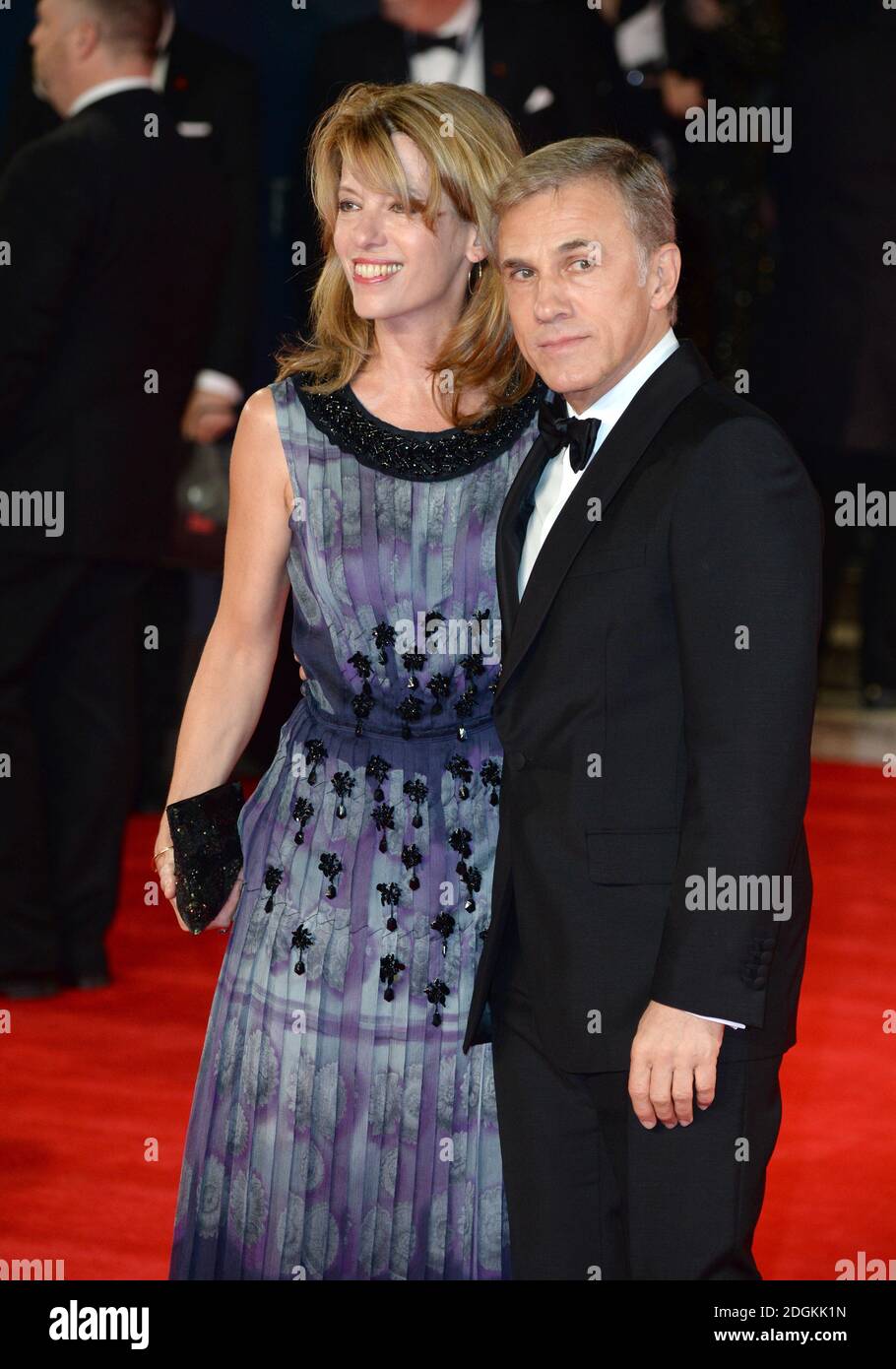 Judith Holste and Christoph Waltz attending the World Premiere of ...