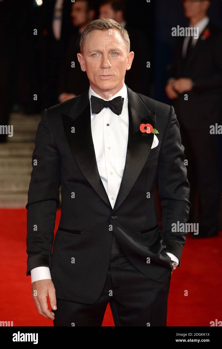 Daniel Craig attending the World Premiere of Spectre, held at the Royal ...