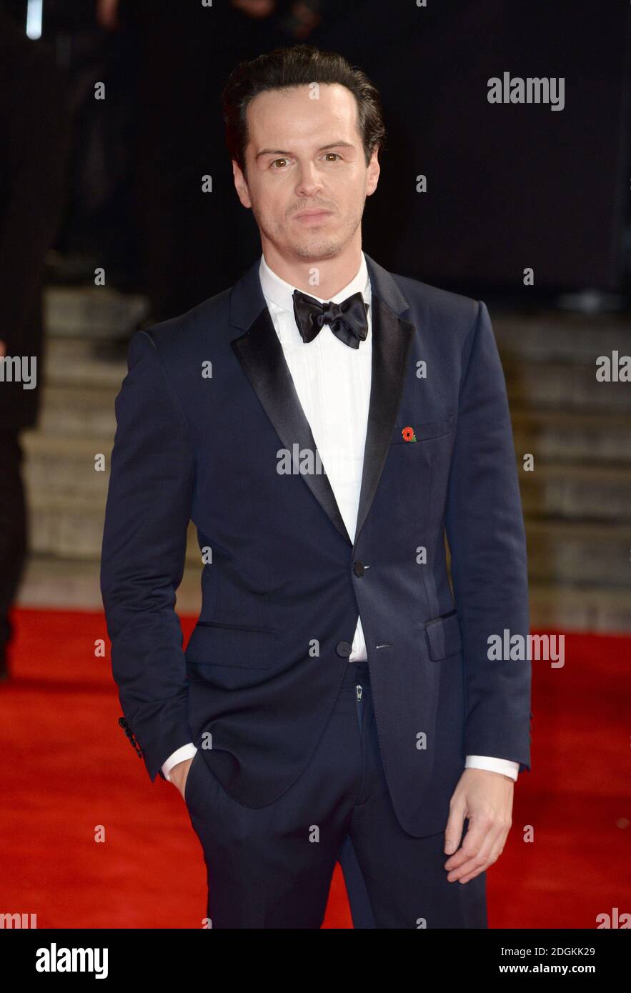 Andrew Scott attending the World Premiere of Spectre, held at the Royal ...