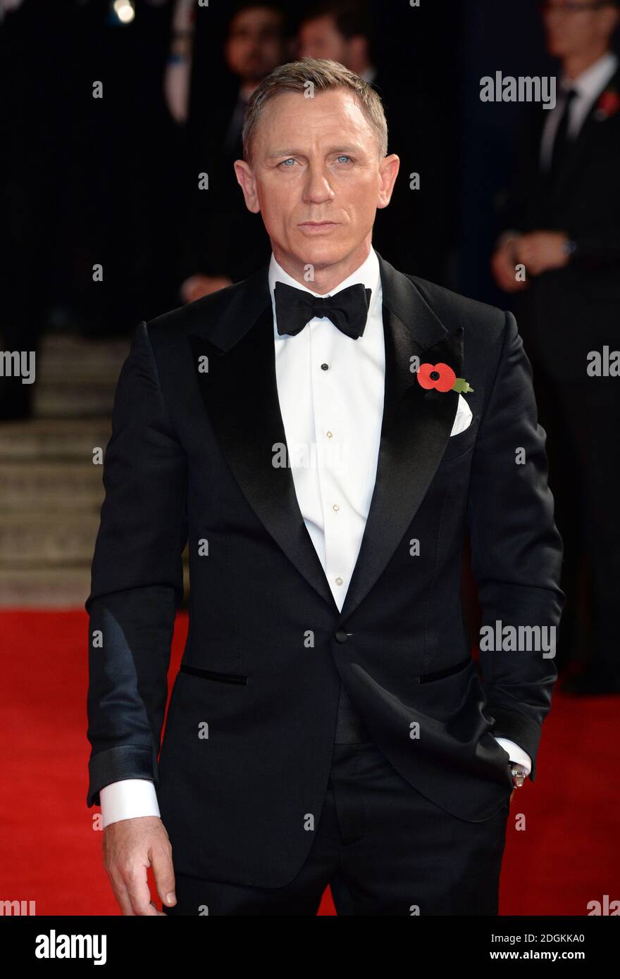 Daniel Craig attending the World Premiere of Spectre, held at the Royal ...
