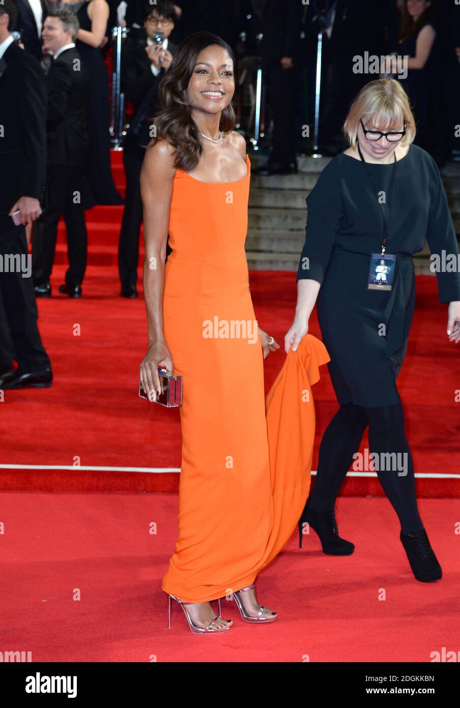 Naomie Harris attending the World Premiere of Spectre, held at the ...