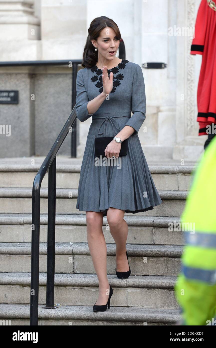 Duchess cambridge after meeting hi-res stock photography and images - Alamy
