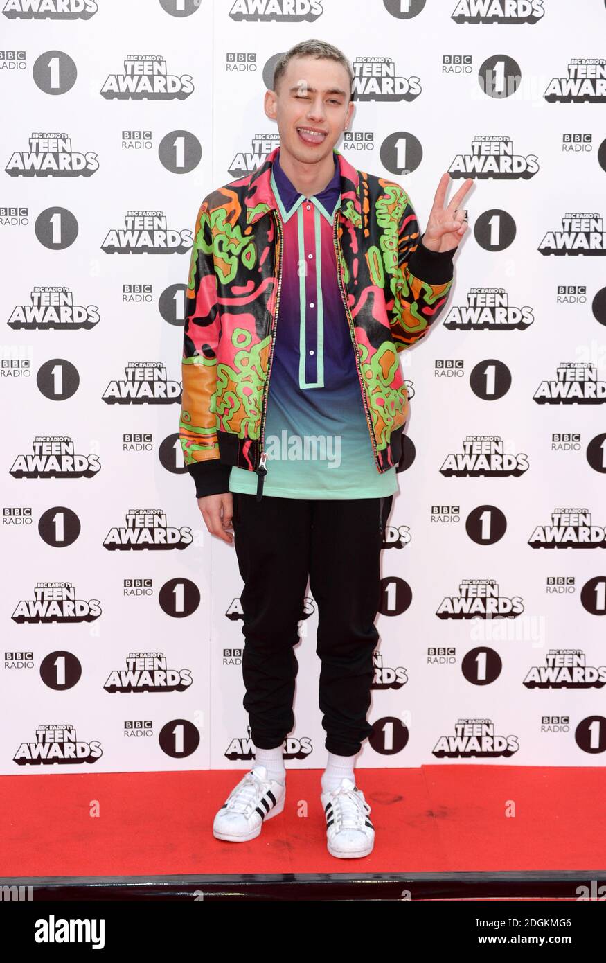 Olly Alexander of Years and Years arriving for the BBC Radio 1 Teen ...