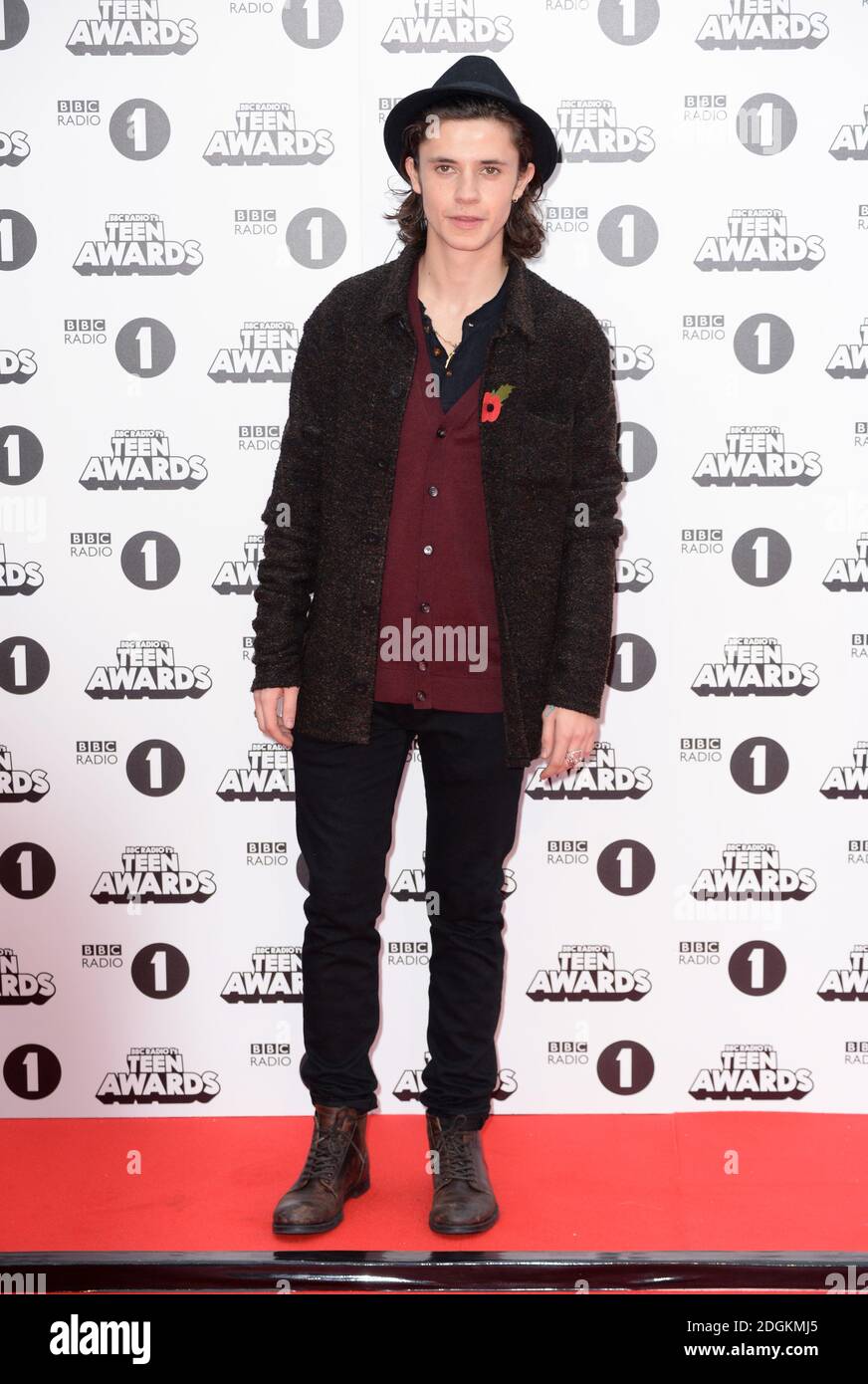 Cel Spellman arriving for the BBC Radio 1 Teen Awards, Wembley Arena ...