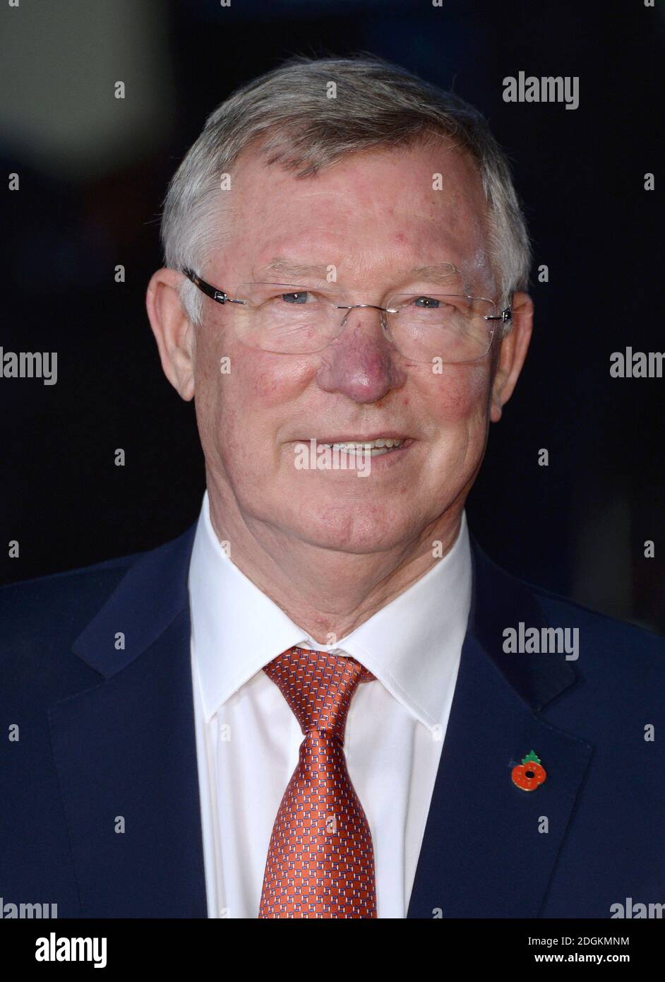 Sir Alex Ferguson attending the world premiere of Ronaldo at Vue West ...