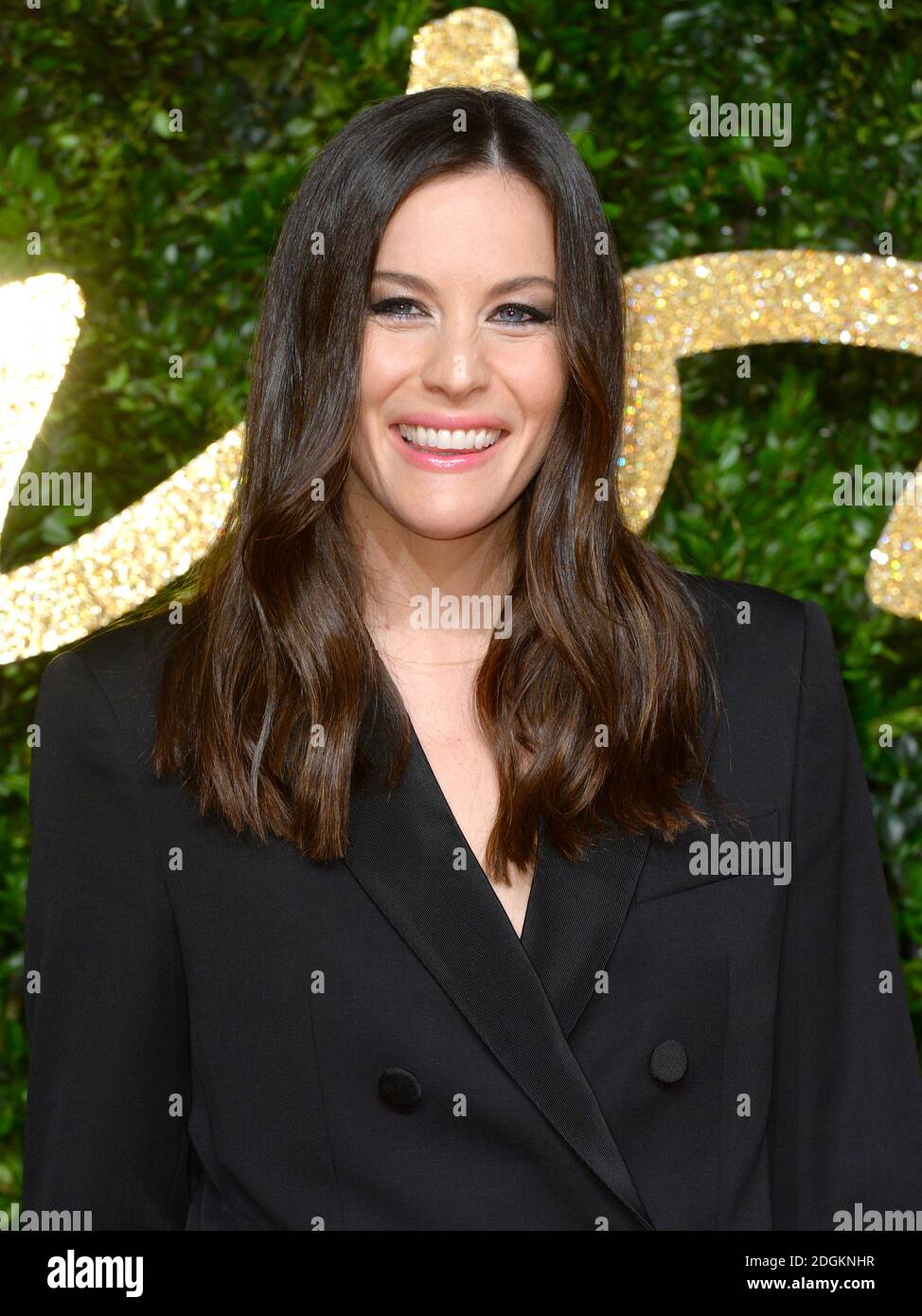 Liv Tyler attending the British Fashion Awards at the London Coliseum ...
