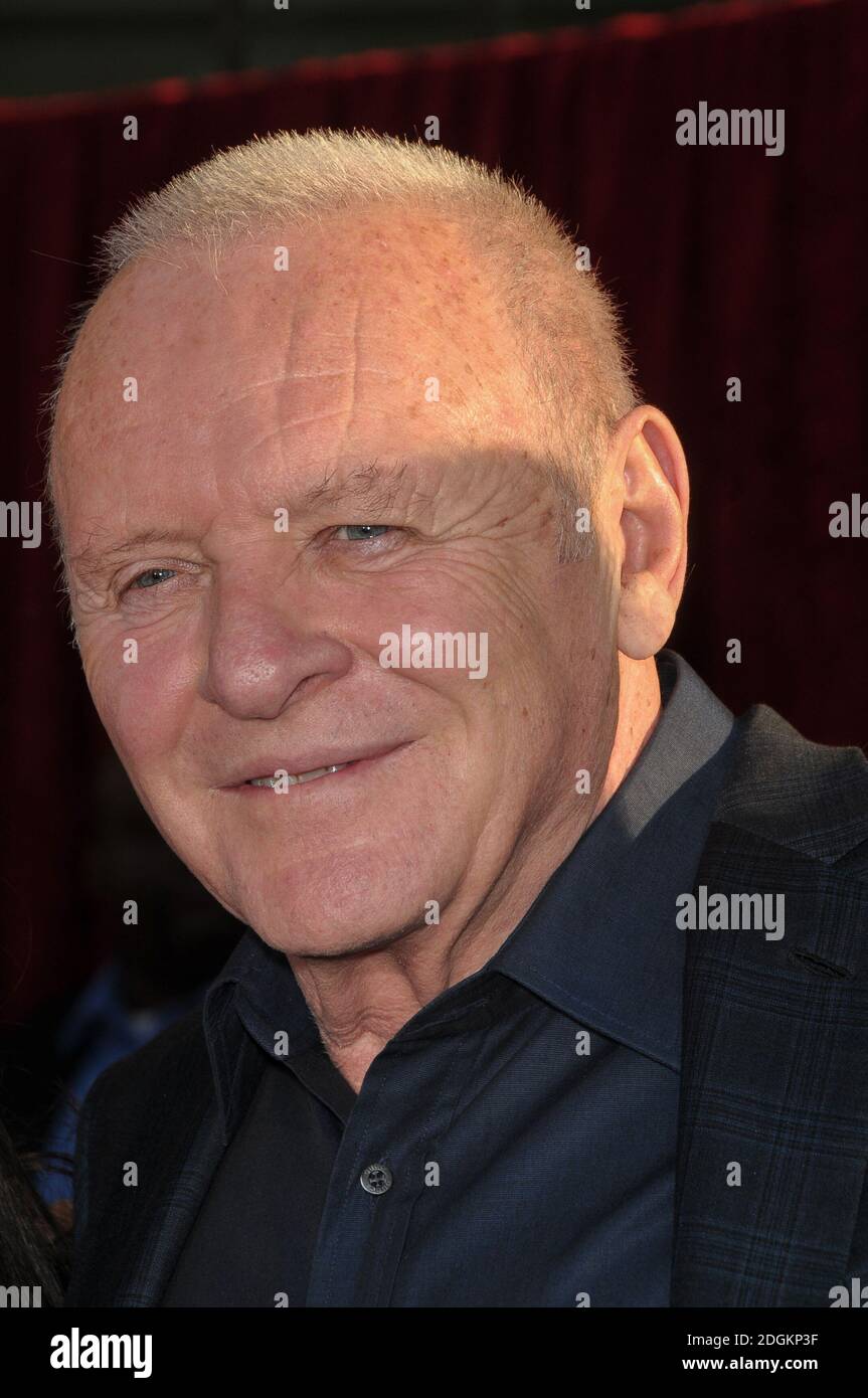 ANTHONY HOPKINS at Premiere "Thor" in El Capitan Theatre on 05.,0 2 ...