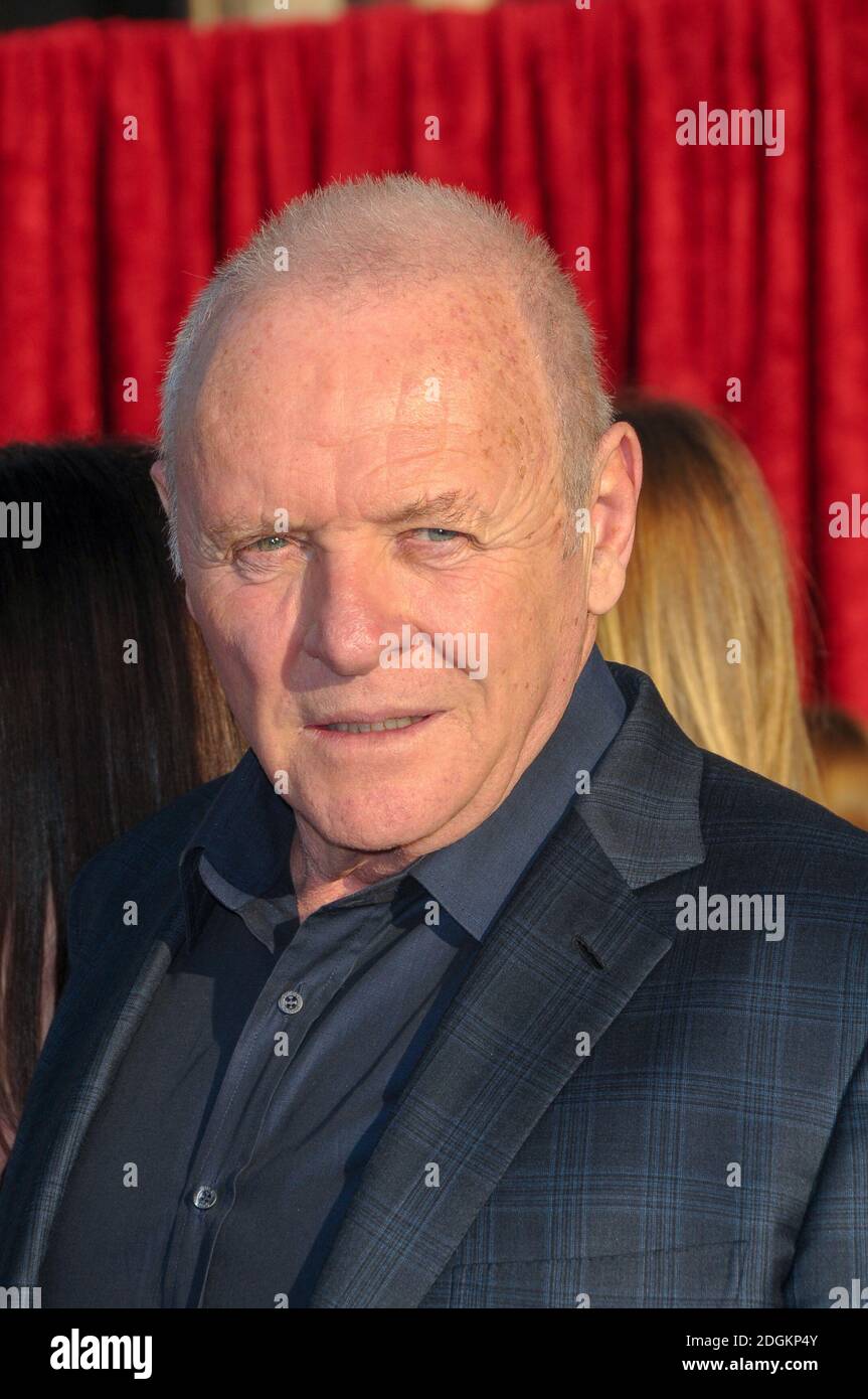 ANTHONY HOPKINS at Premiere "Thor" in El Capitan Theatre on 05.,0 2 ...