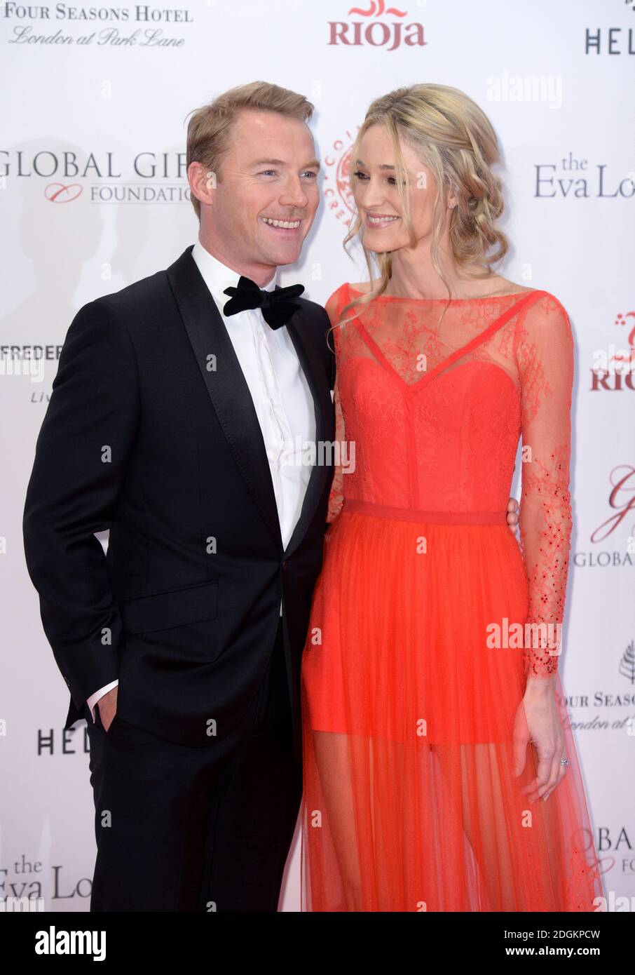 Ronan Keating and Storm Keating attending the 6th Annual Global Gift ...