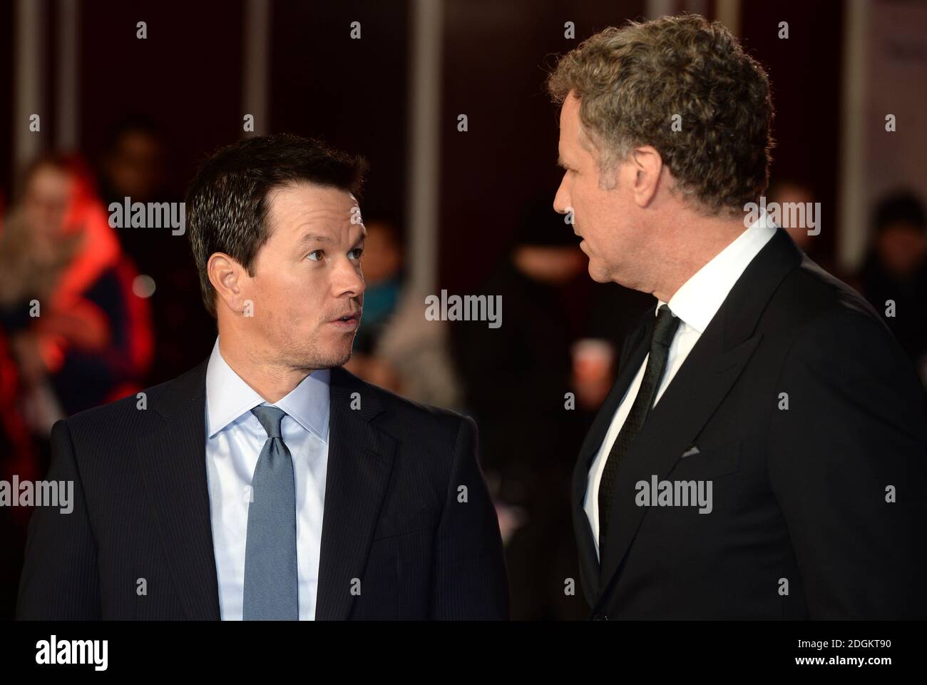 Mark Wahlberg and Will Farrell arriving for the Daddy's Home premiere ...