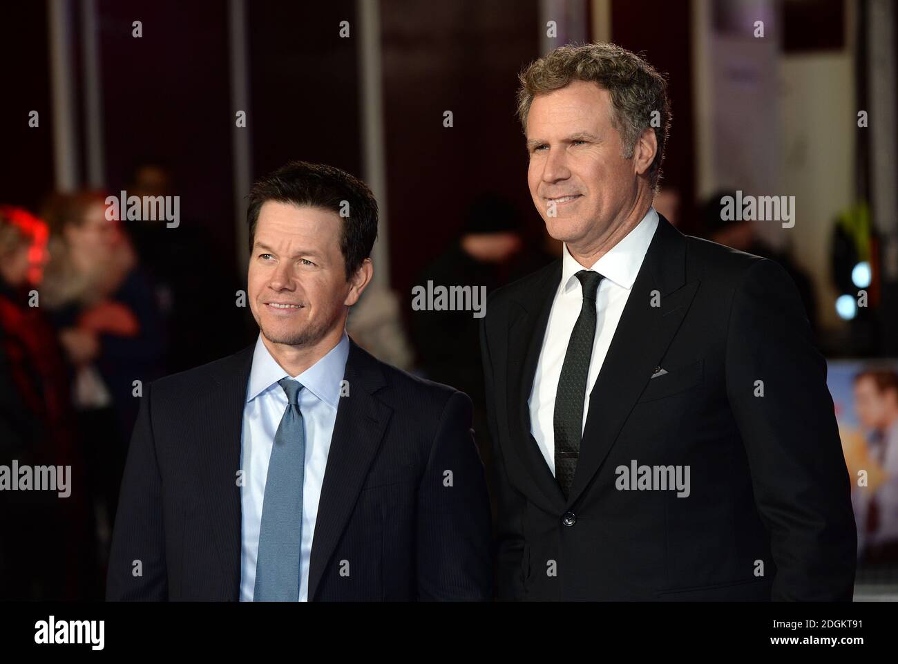 Mark Wahlberg and Will Farrell arriving for the Daddy's Home premiere ...