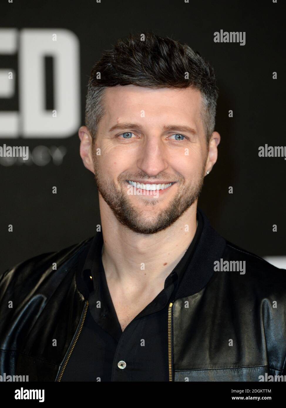 Carl Froch attending the European premiere of Creed held at the Empire ...