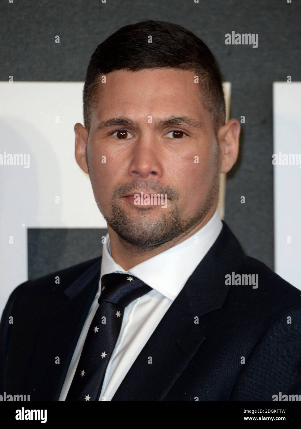 Tony Bellew attending the European premiere of Creed held at the Empire ...