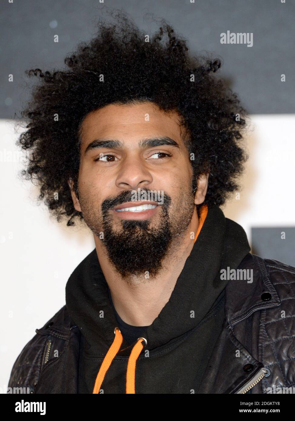 David Haye attending the European premiere of Creed held at the Empire ...
