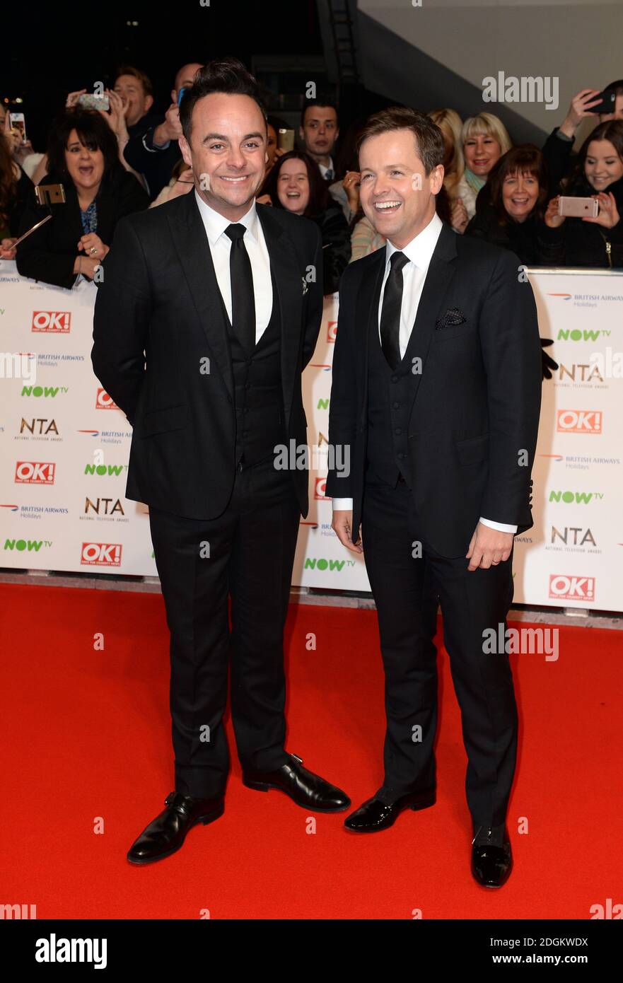 Ant and dec aka anthony mcpartlin and declan donnelly hi-res stock ...