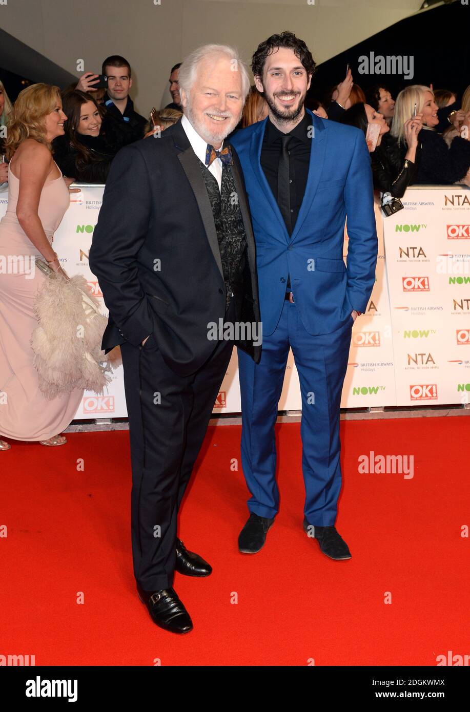 Blake Harrison (right) attending the National Television Awards 2016 at ...