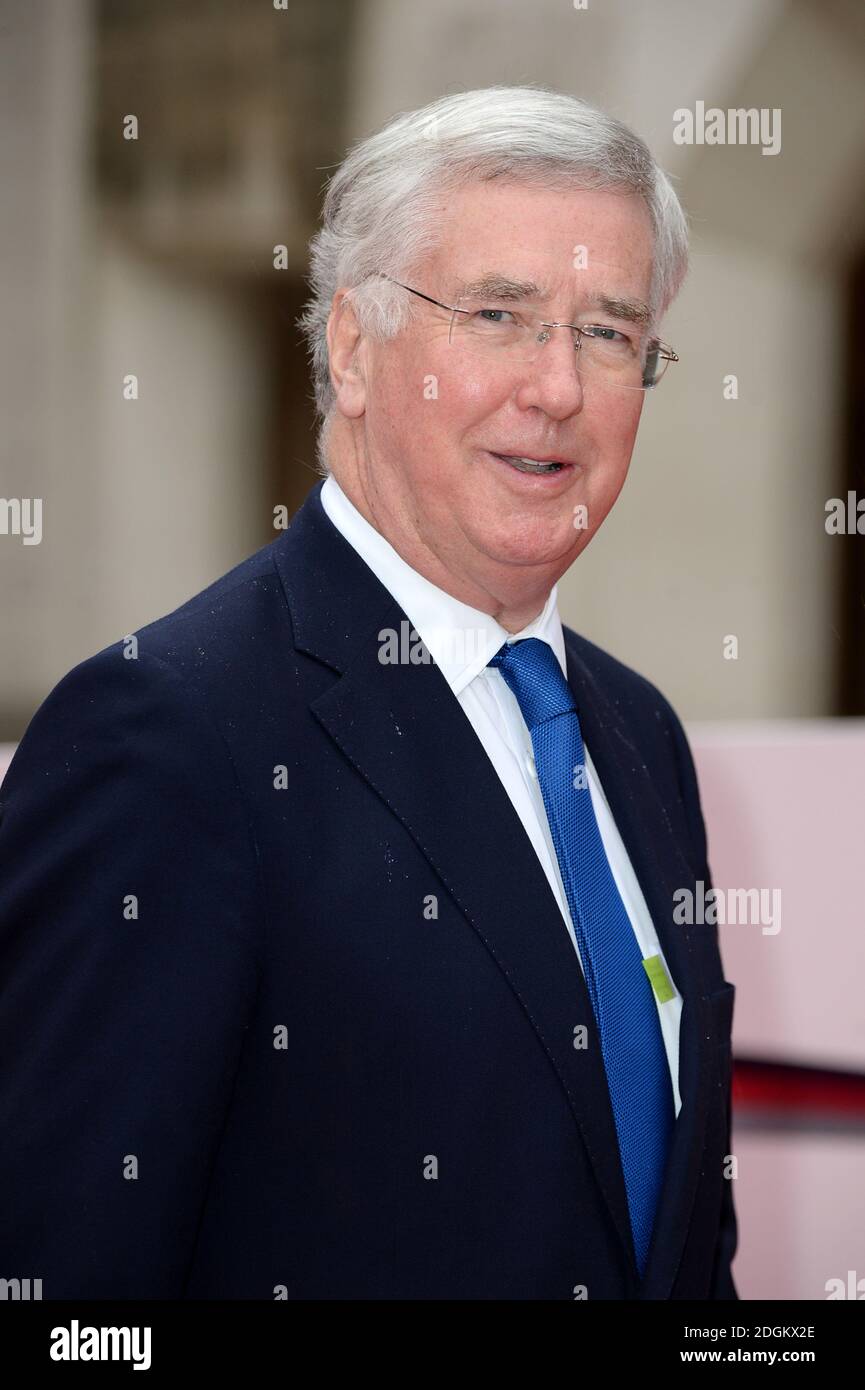 Defence secretary Michael Fallon attending The Sun Military Awards at ...