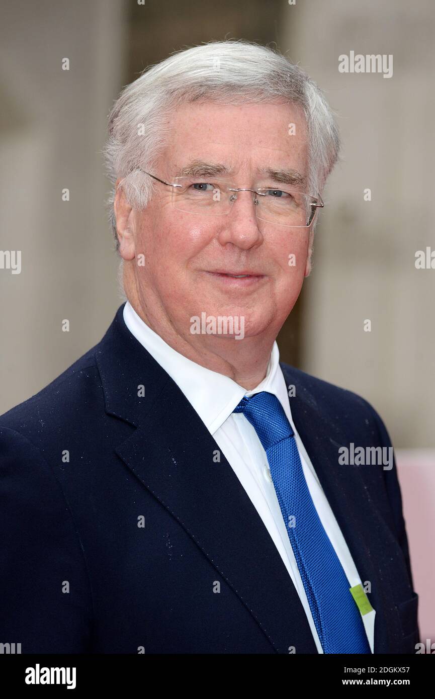 Defence secretary Michael Fallon attending The Sun Military Awards at ...
