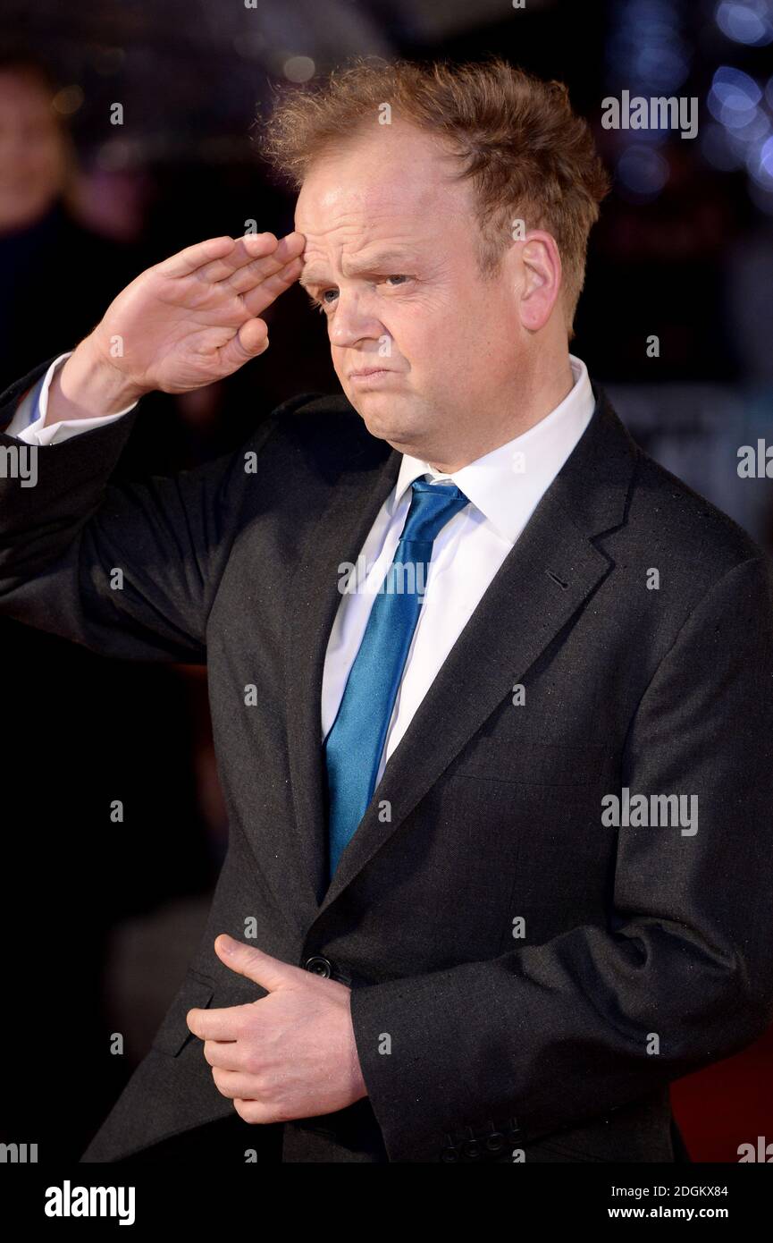 Toby Jones attending the World premiere of Dad's Army at the Odeon ...