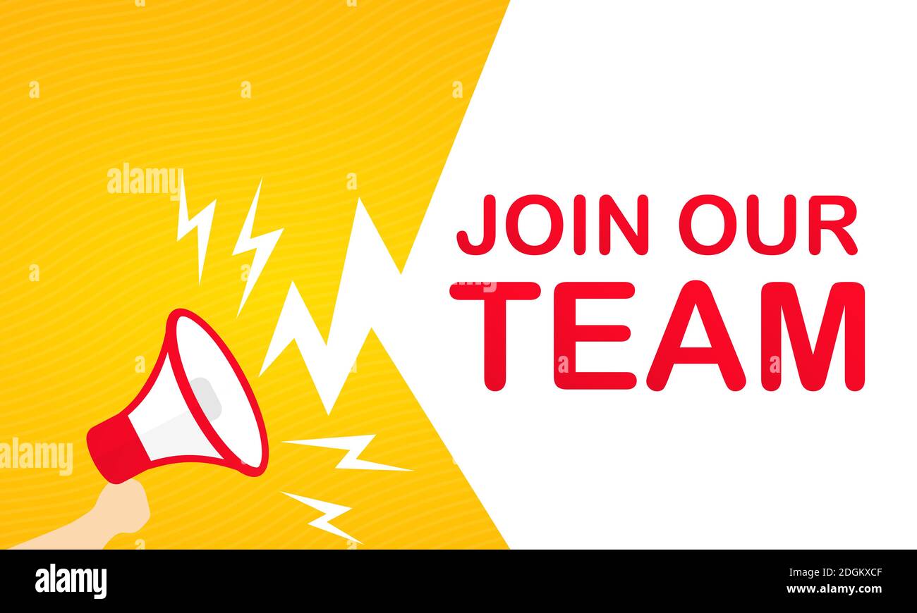 Join the team poster hi-res stock photography and images - Alamy