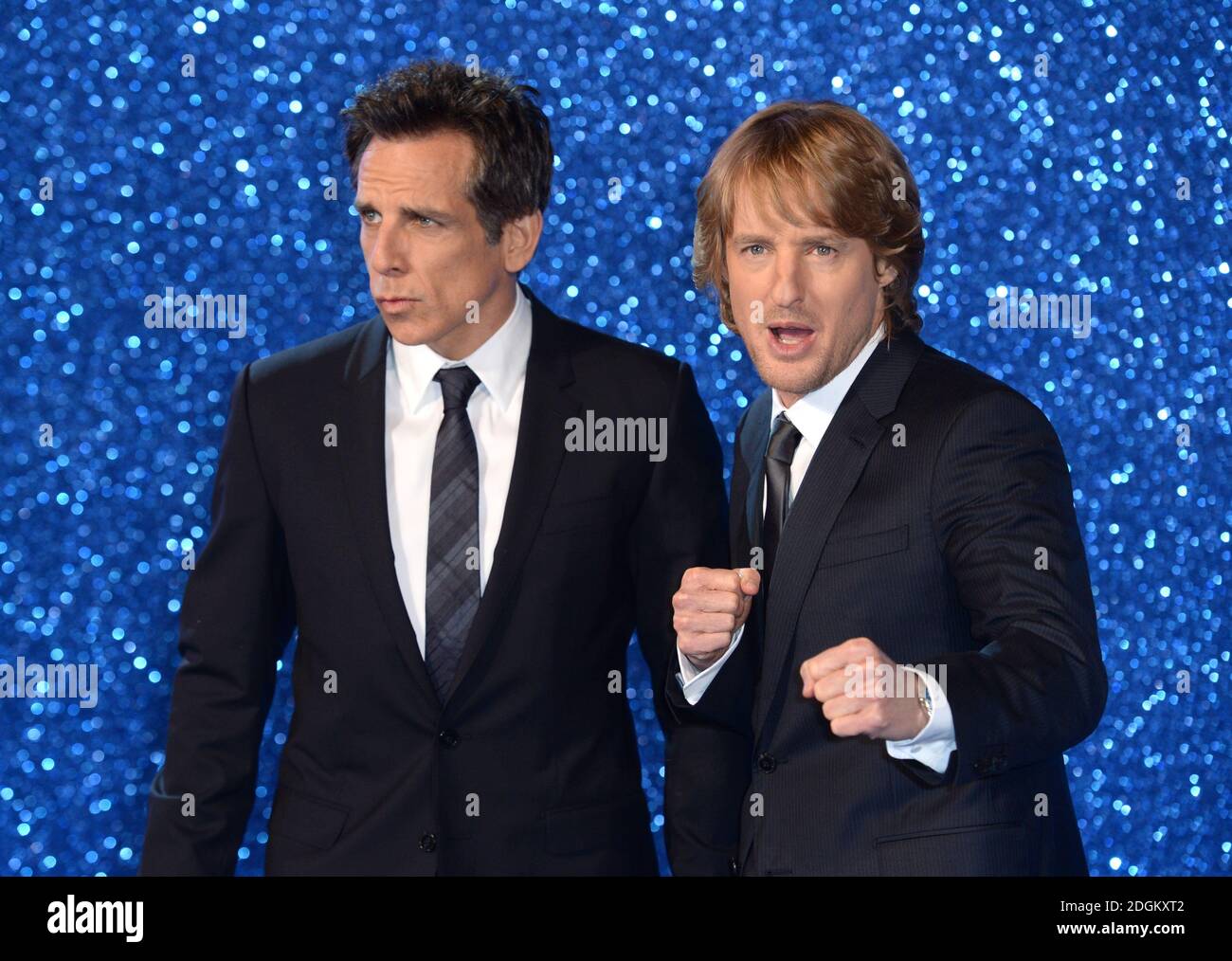 Ben Stiller and Owen Wilson attending the Zoolander 2 UK premiere, held ...