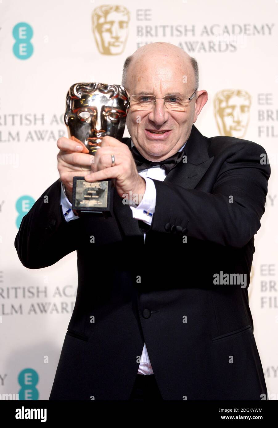 Tim Angel with the BAFTA for Outstanding British Contribution to Cinema ...