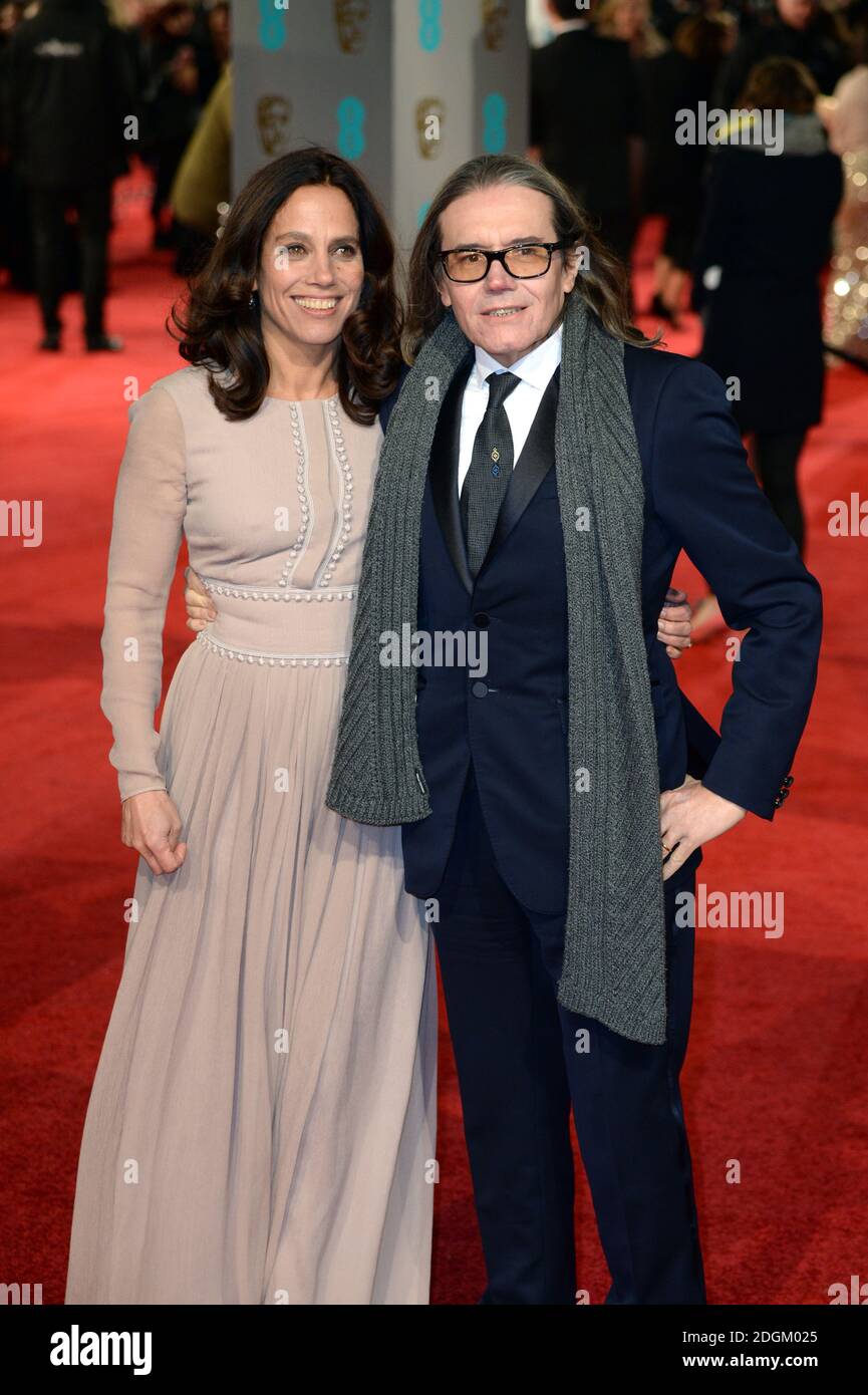 Elizabeth Karlsen and Stephen Wooley attending the EE British Academy ...