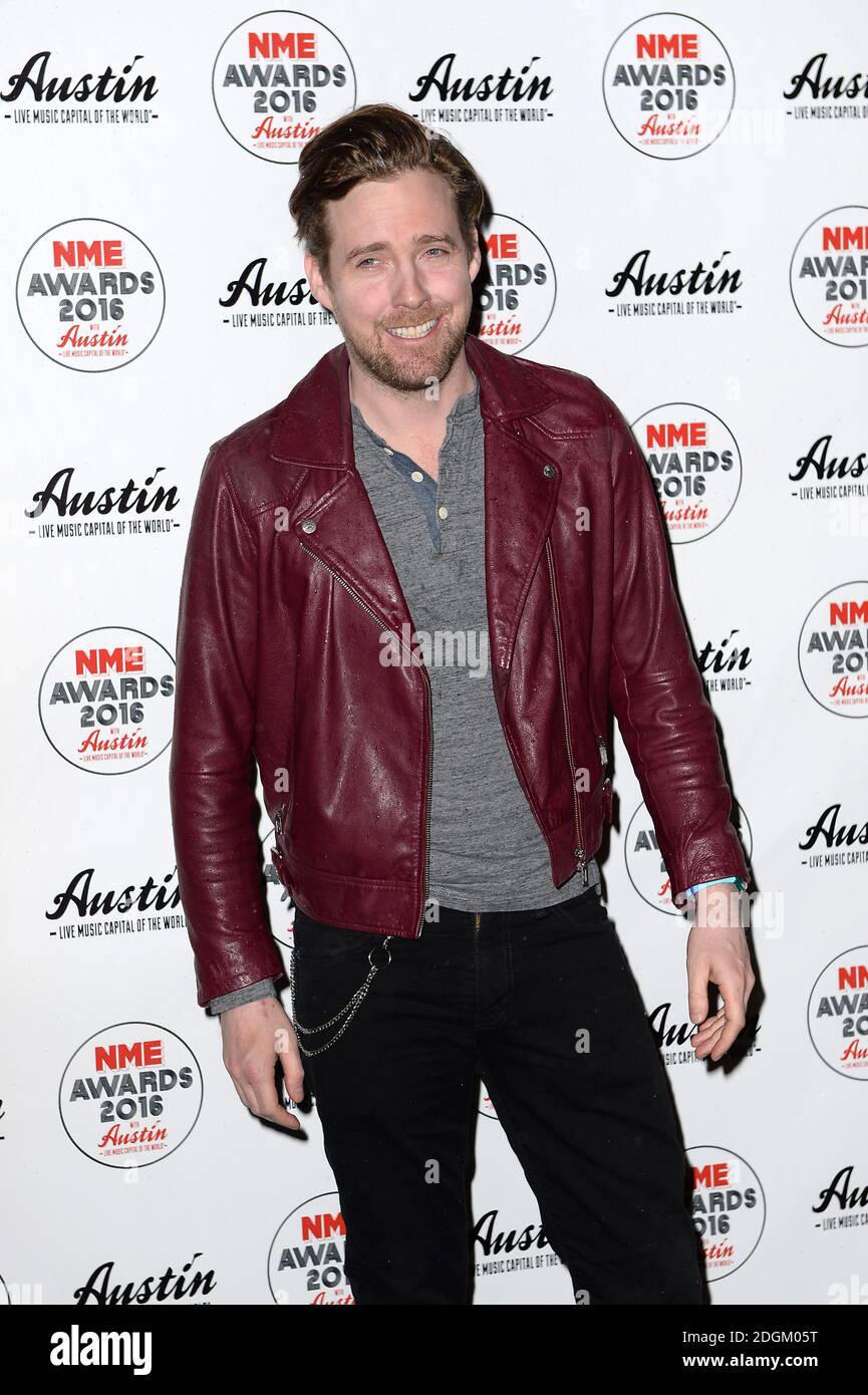 Ricky Wilson attending the NME Awards 2016 with Austin, Texas at the O2 ...
