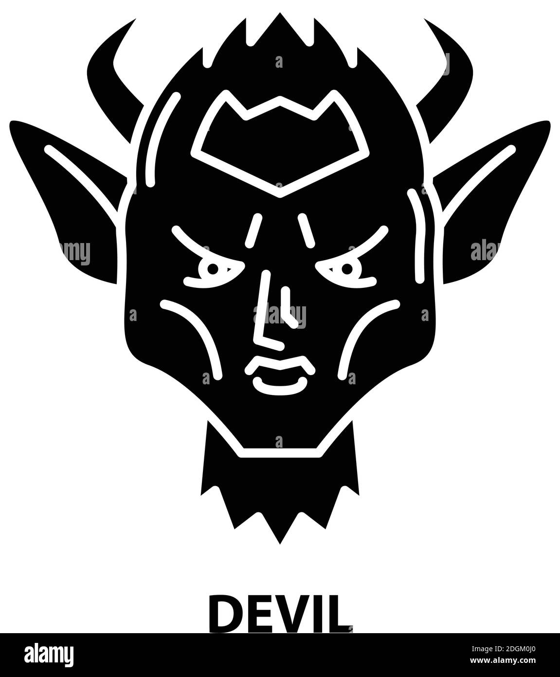 Lucifer devil illustration hi-res stock photography and images - Alamy