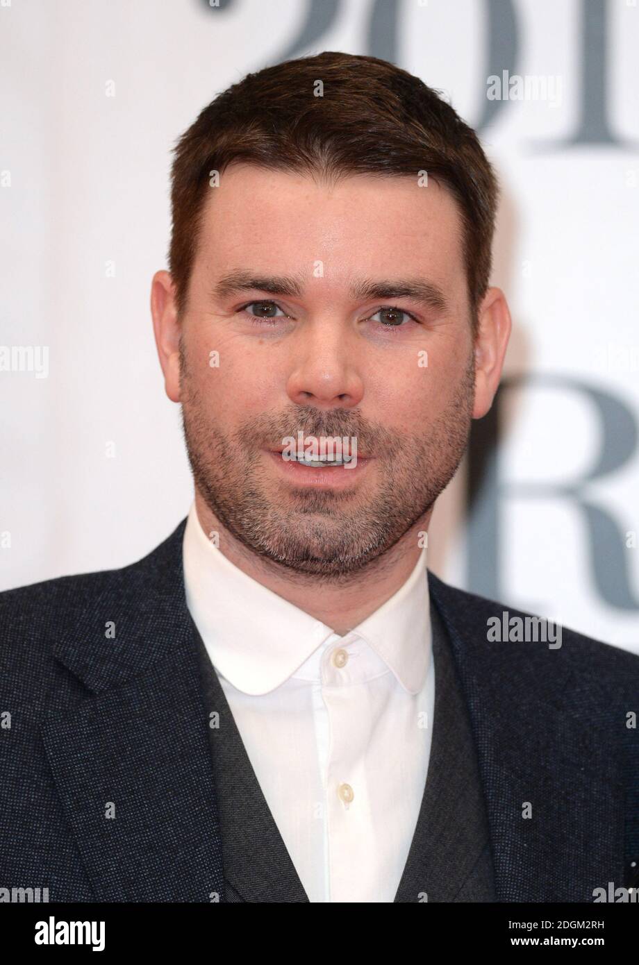 Dave Berry arriving for the 2016 Brit Awards at the O2 Arena, London ...