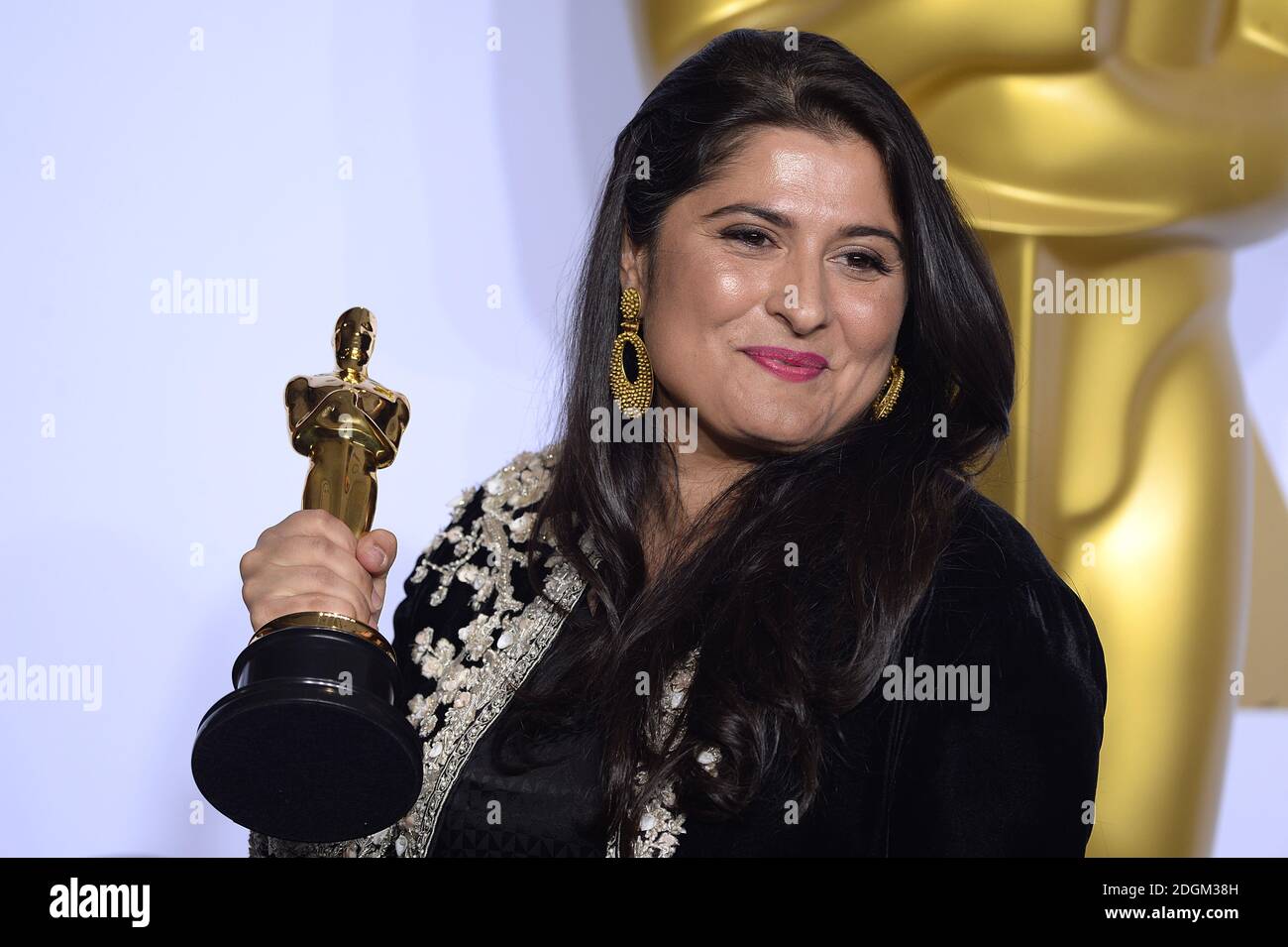 Sharmeen Obaid-Chinoy with the Oscar for Best Documentary Short, in the ...